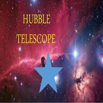 Hubble Telescope | PPTX