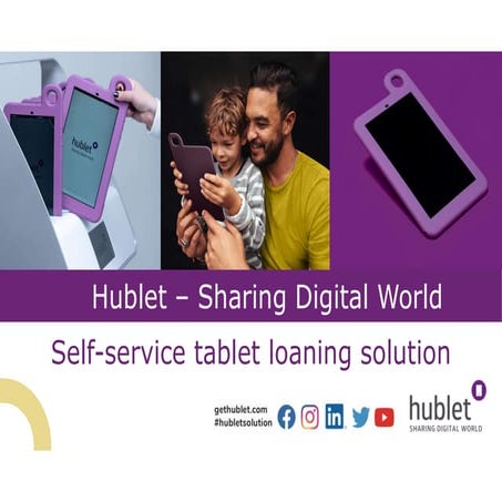 Hublet tablets for shared use in libraries | PDF | Technology & Computing