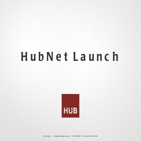 Hubnet presentation