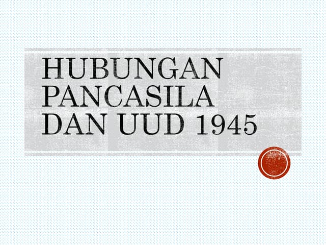 1. ppt perumusan dan pengesahan uud nri tahun 1945 | PPTX