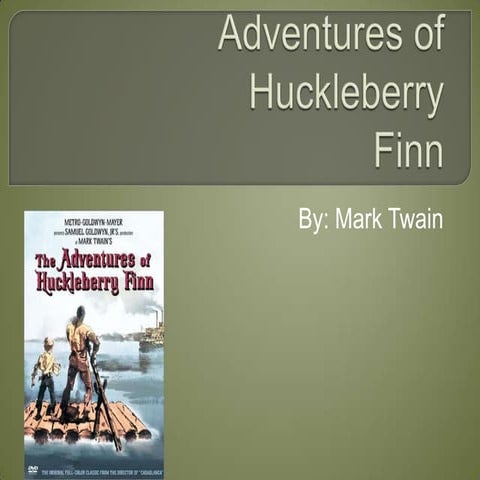 Huckleberry Finn | PPTX