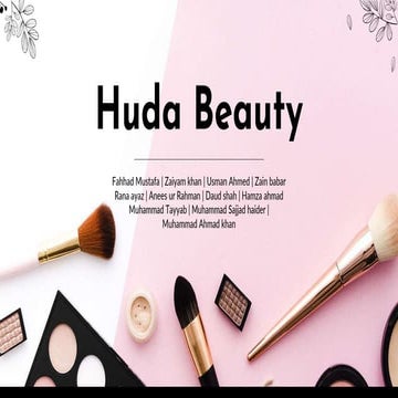 Huda Beauty Journey of Success.pptx