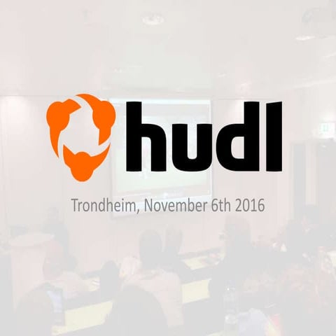 Hudl presentation november 11th 2016 | PPT