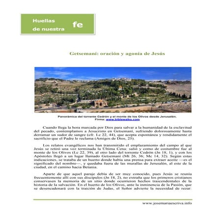 getsemani | PDF