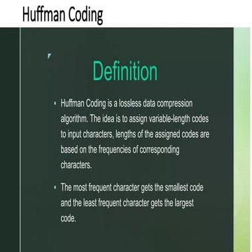 Huffman code with all the possible .pptx