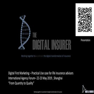 Digital First Marketing – Practical Use case for life insurance ...
