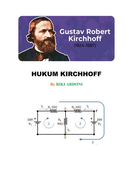 Analisis Rangkaian Node dan contoh contoh soal | PPT