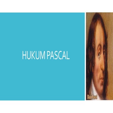 Hukum Pascal | PPTX