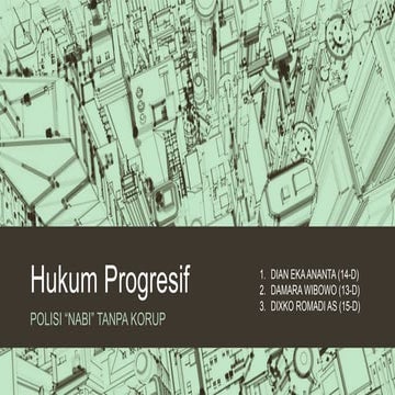 Hukum progresif | PPTX