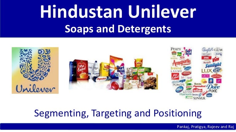 HUL - STP strategy for Soaps and Detergents