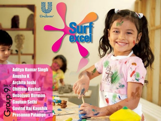 Surf excel-ppt | PPTX | Advertising Industry | Industries