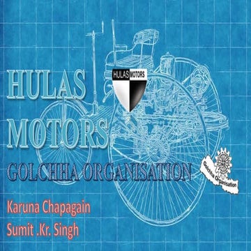 Presentation on Hulas Motors Nepal's First Car Manufacturing Company | PPTX