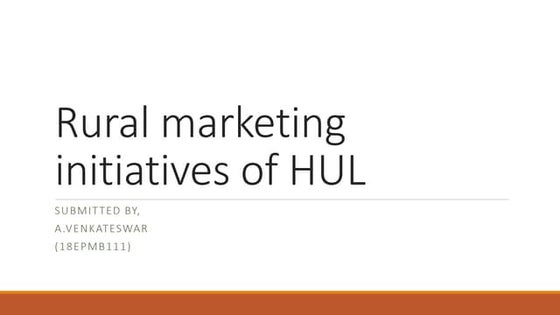 Product Line of HUL.pptx