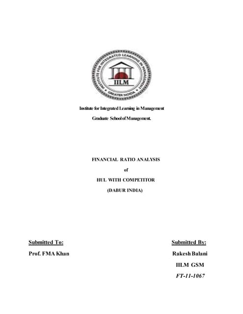 Product Line of HUL.pptx