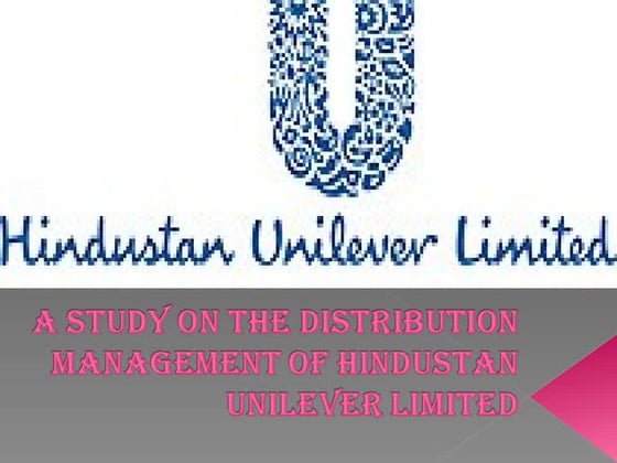 HUL Distribution Model | PDF