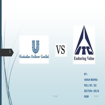 HUL vs ITC | PPTX