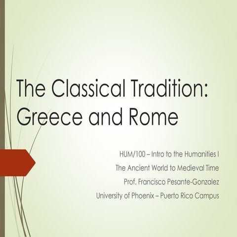 Classical rome | PPT