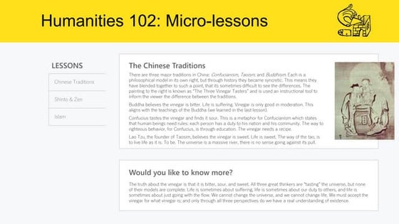 Hum 101 microlesson mod 2 | PPT