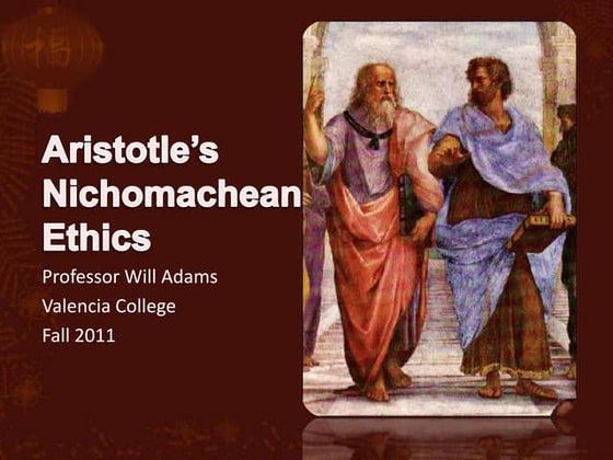 ARISTOTLE (VIRTUE ETHICS).pptx | Spirituality | Religion & Spirituality