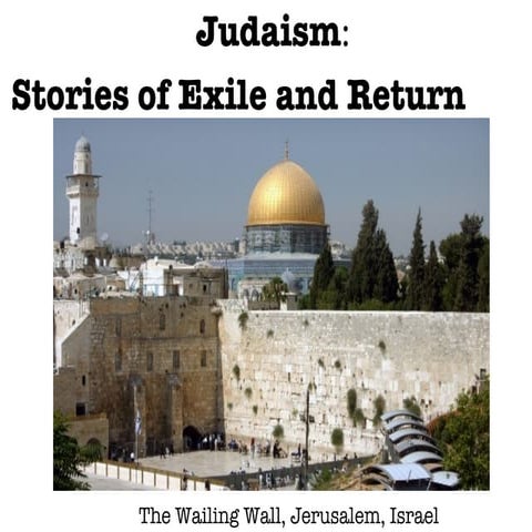 Origins of judaism | PPTX