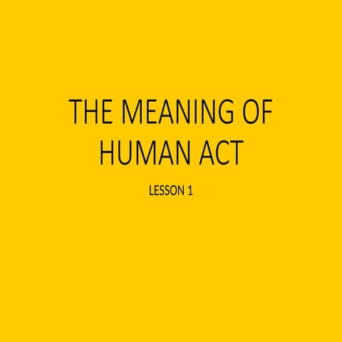 HUMAN-ACTS.pptxhahahhahahjajajjajajjajajajja | PPTX