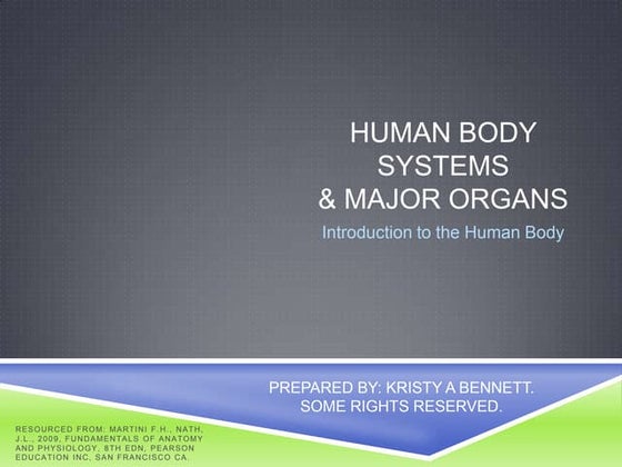 Human Body Systems PPT | PPT