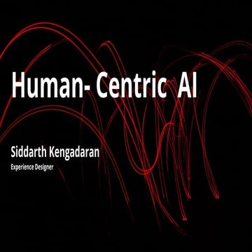 Human Centric AI | PDF
