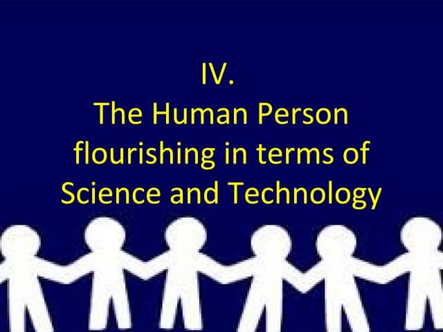 STS - human flourishing | PPTX