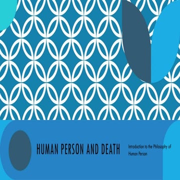 Human-Person-and-Death-Copy Grade 12 HUMSS | PPTX