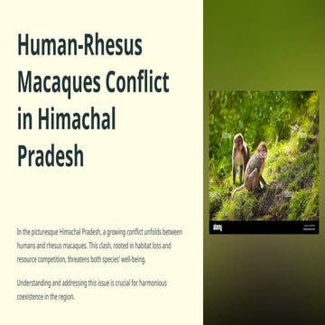 Human-Rhesus-Macaques-Conflict-in-Himachal-Pradesh.pptx