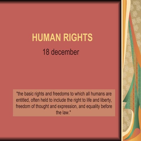 Human Rights | PPT