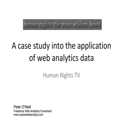 Human Rights TV Case Study | PPT | Internet | Computing