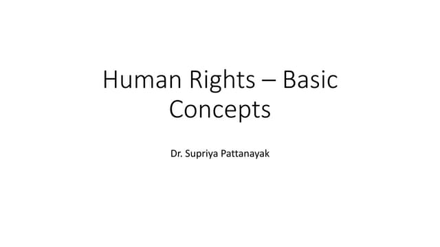 Ppt on human rights | PPTX