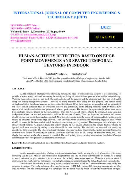 Background Subtraction Algorithm Based Human Behavior Detection Pdf