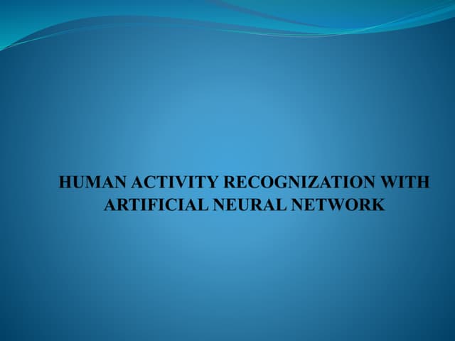 Real Time Human Activity Recognition From Smart Phone Using Linear