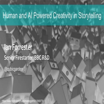 Human and ai powered creativity in storytelling | PPT