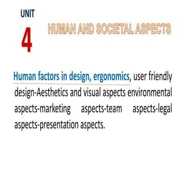 Human and societal aspects | PDF