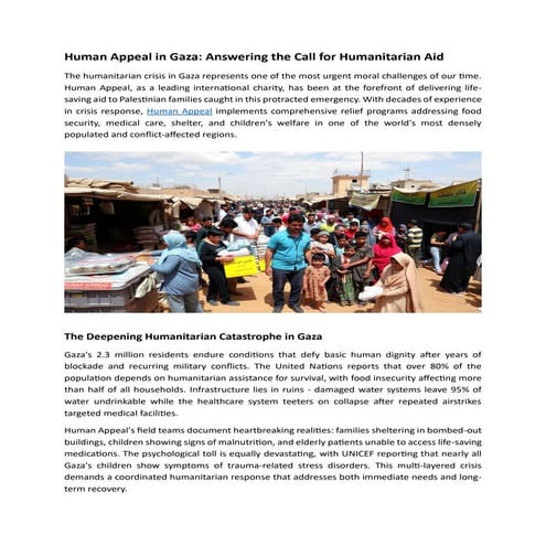 Human Appeal in Gaza Answering the Call for Humanitarian Aid.pdf