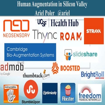 Human augmentation & Silicon Valley | PPTX