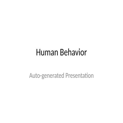 Human_Behavior_Presentation with other.pptx