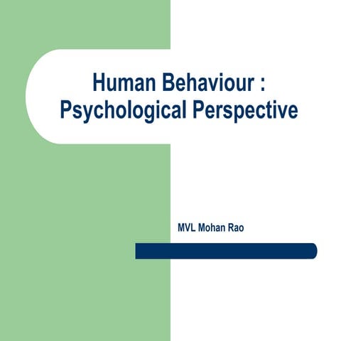 Human Behaviour.ppt