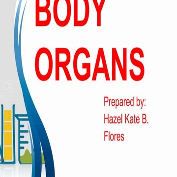 Human body organs | PPTX