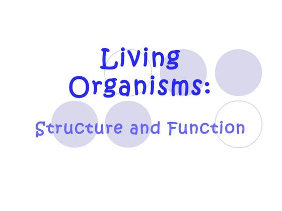 Unit1: Organisation of Human Body | PPT