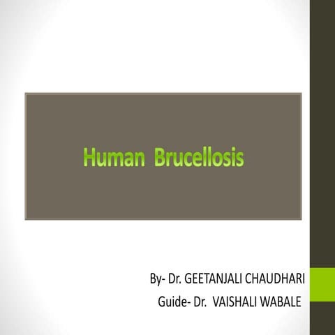 Human Brucellosis.pptx