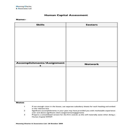 Human Capital Assessment | DOC