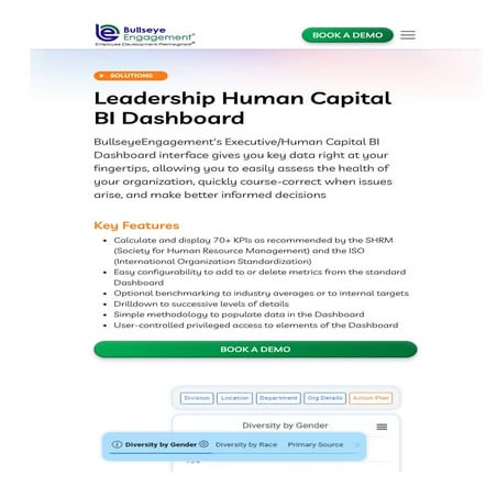 Human Capital Management Softwaren in bullseye engagement | PDF
