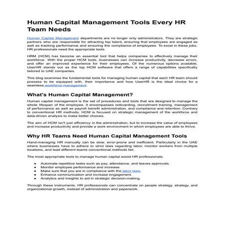 Best HR and Payroll Management Software for Enterprises | PDF