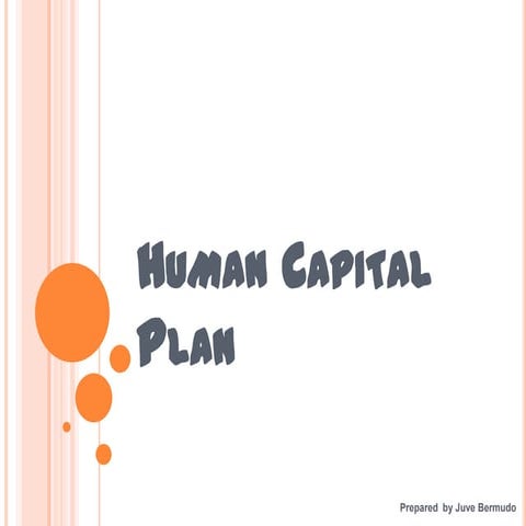 Human capital plan draft(presentation ready) | PPSX