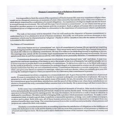 Human commitment | PDF