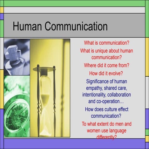 Materi Human communication 2 (A Presenation) | PPT